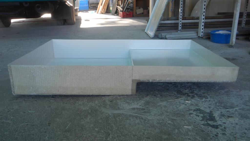 Fibreglass Shower Tray with Step | Product Information | Gecko ...